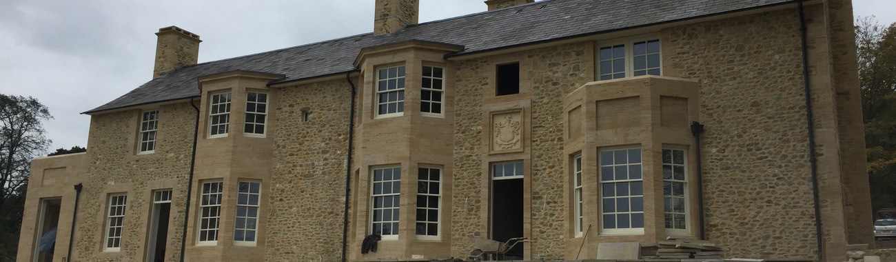 New house with Hamstone dressings | Blog | Ham and Doulting Stone Ltd